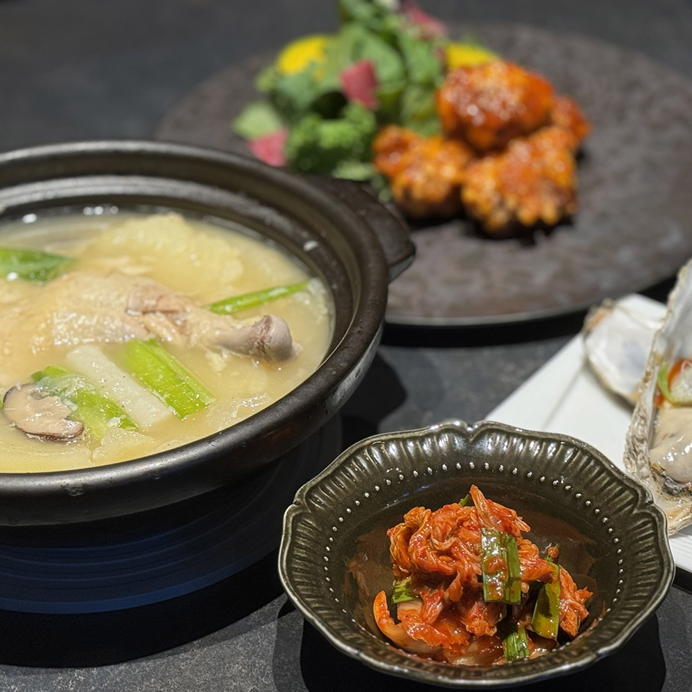 参鶏湯 tan | 有機野菜 伝統と独創 韓国料理 | 韓国料理